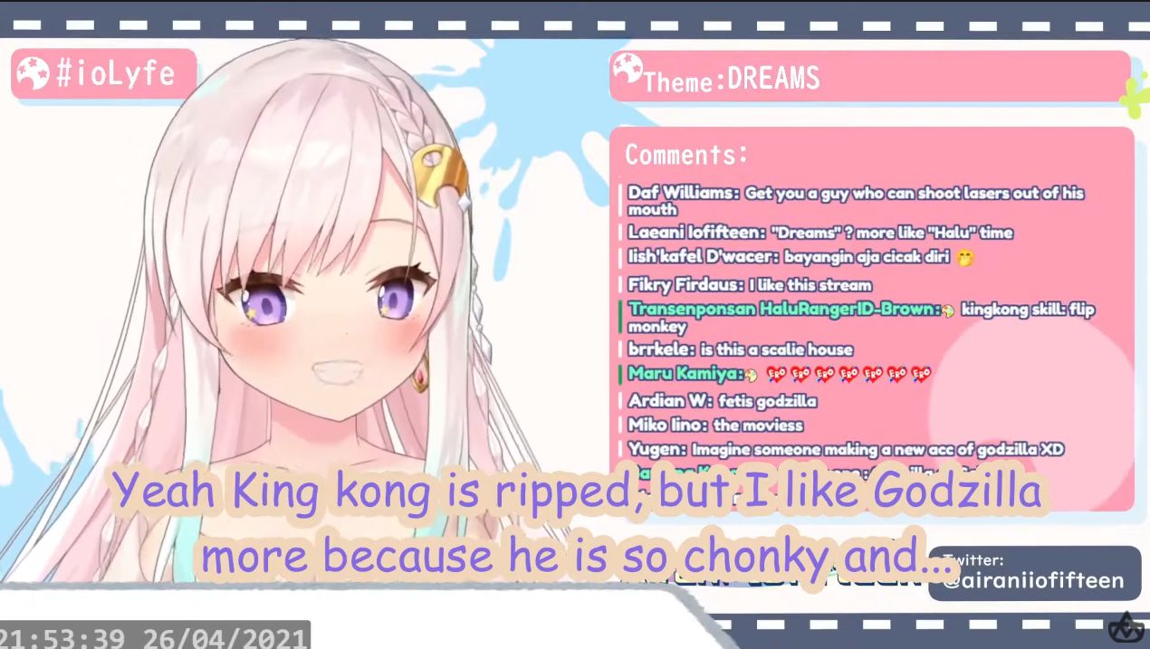 Iofi likes her Kaijus CHONKY | Scrolller