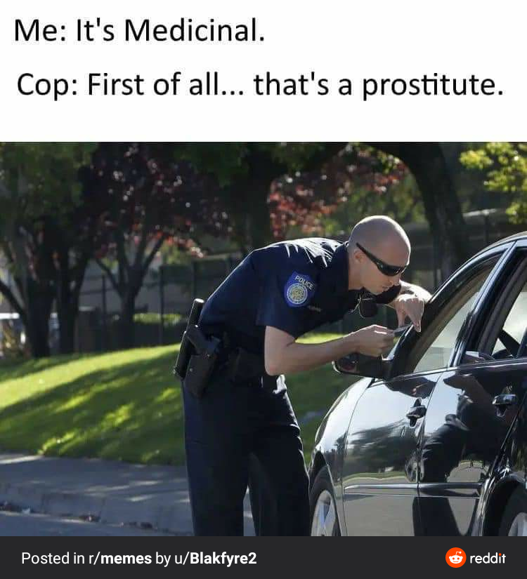 [IP] "Its a very rare condition officer...." | Scrolller