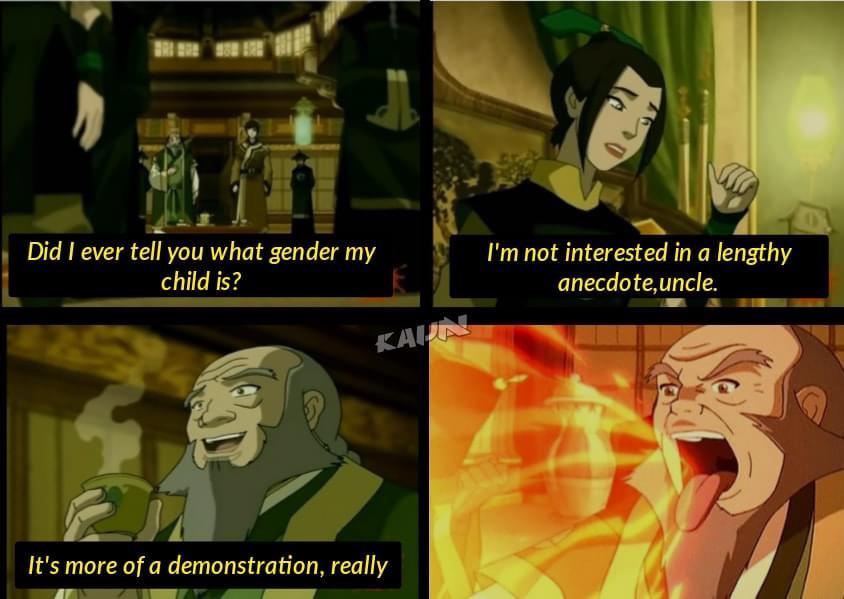 Iroh’s demonstration | Scrolller