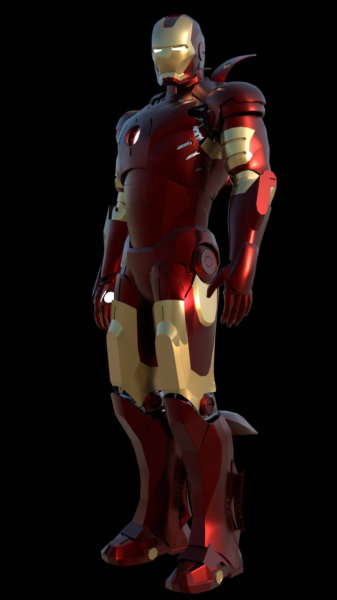 Iron man - Arnold GPU render | Scrolller