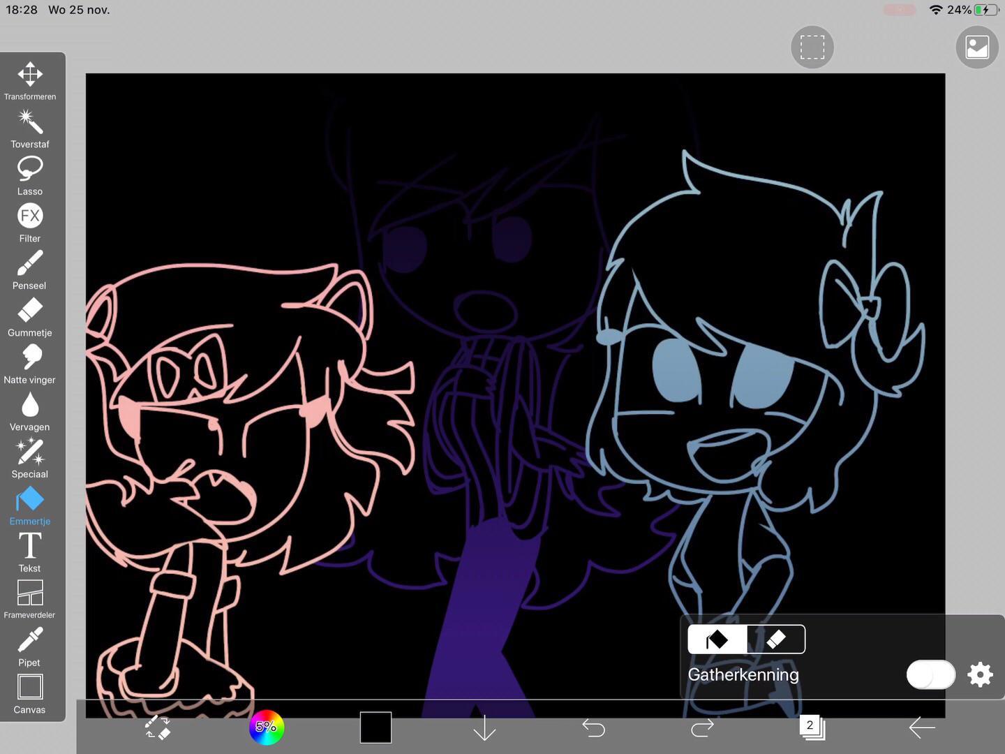 Is this normal ? ( used IbisPaint the pricey one ) | Scrolller