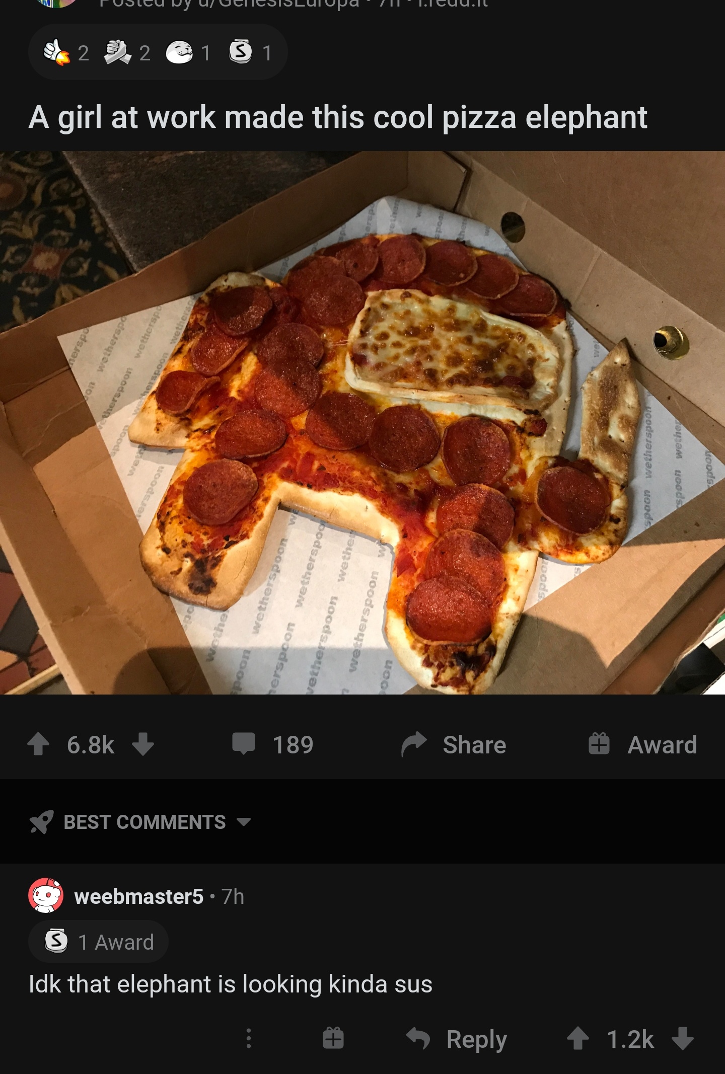 It do be lookin kinda sus tho | Scrolller