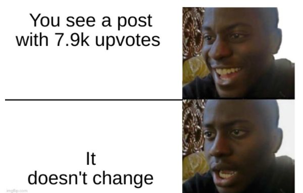 It never works. It never changes. | Scrolller