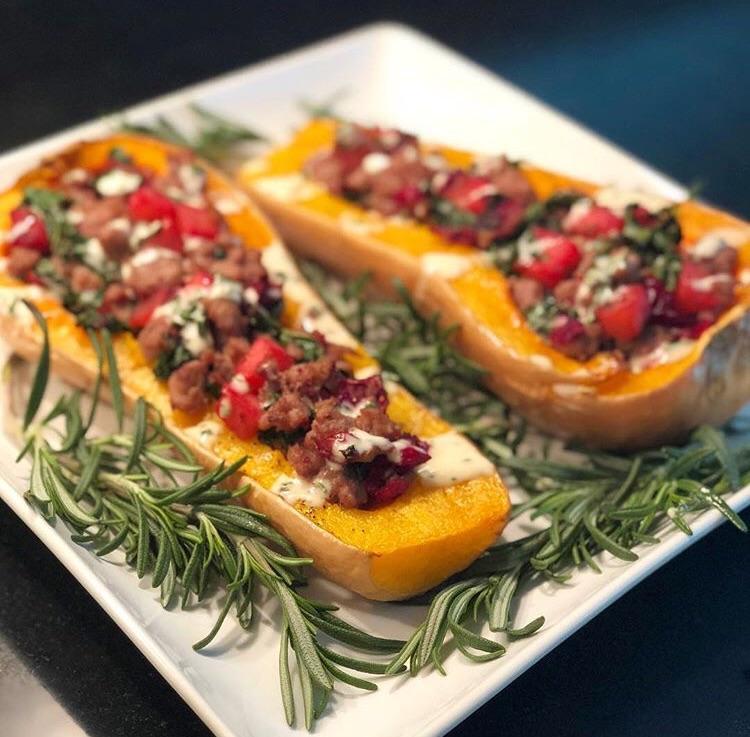 Italian stuffed butternut squash! | Scrolller