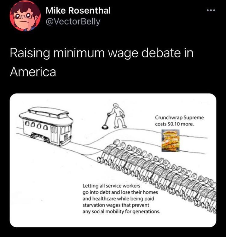 It's a classic trolley problem | Scrolller