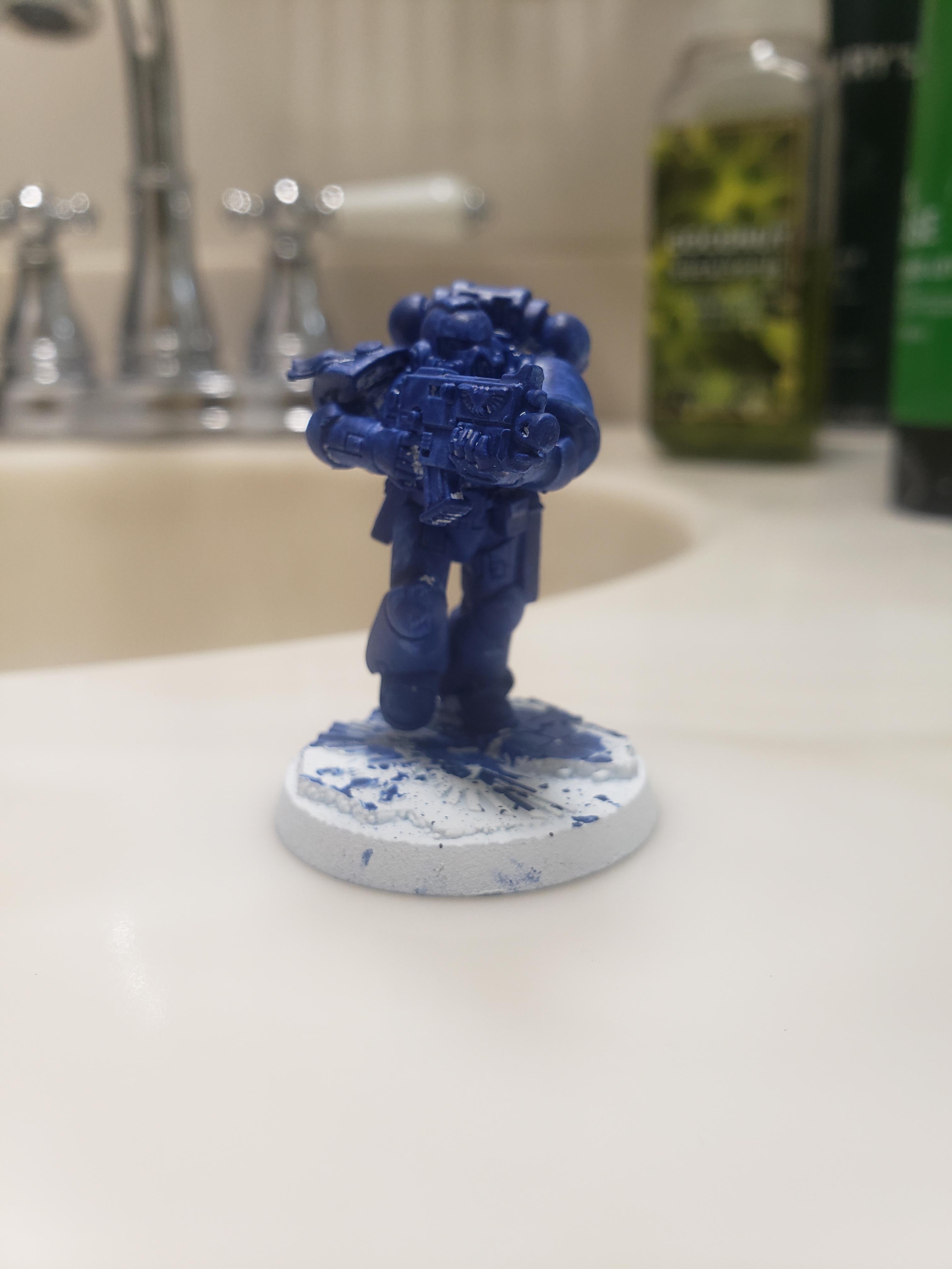 I've started painting my first ever mini. | Scrolller