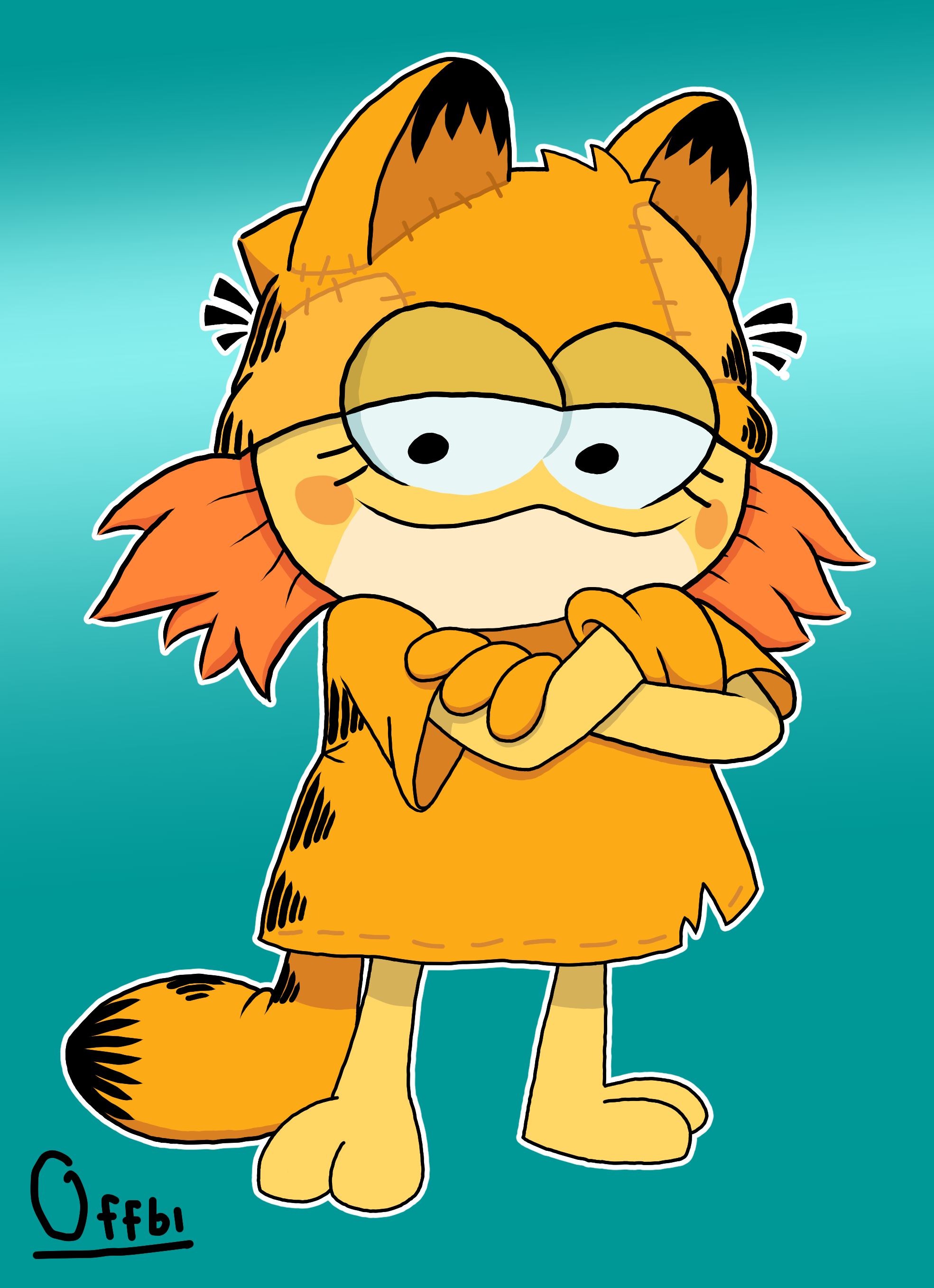 Ivy but she's Garfield | Scrolller