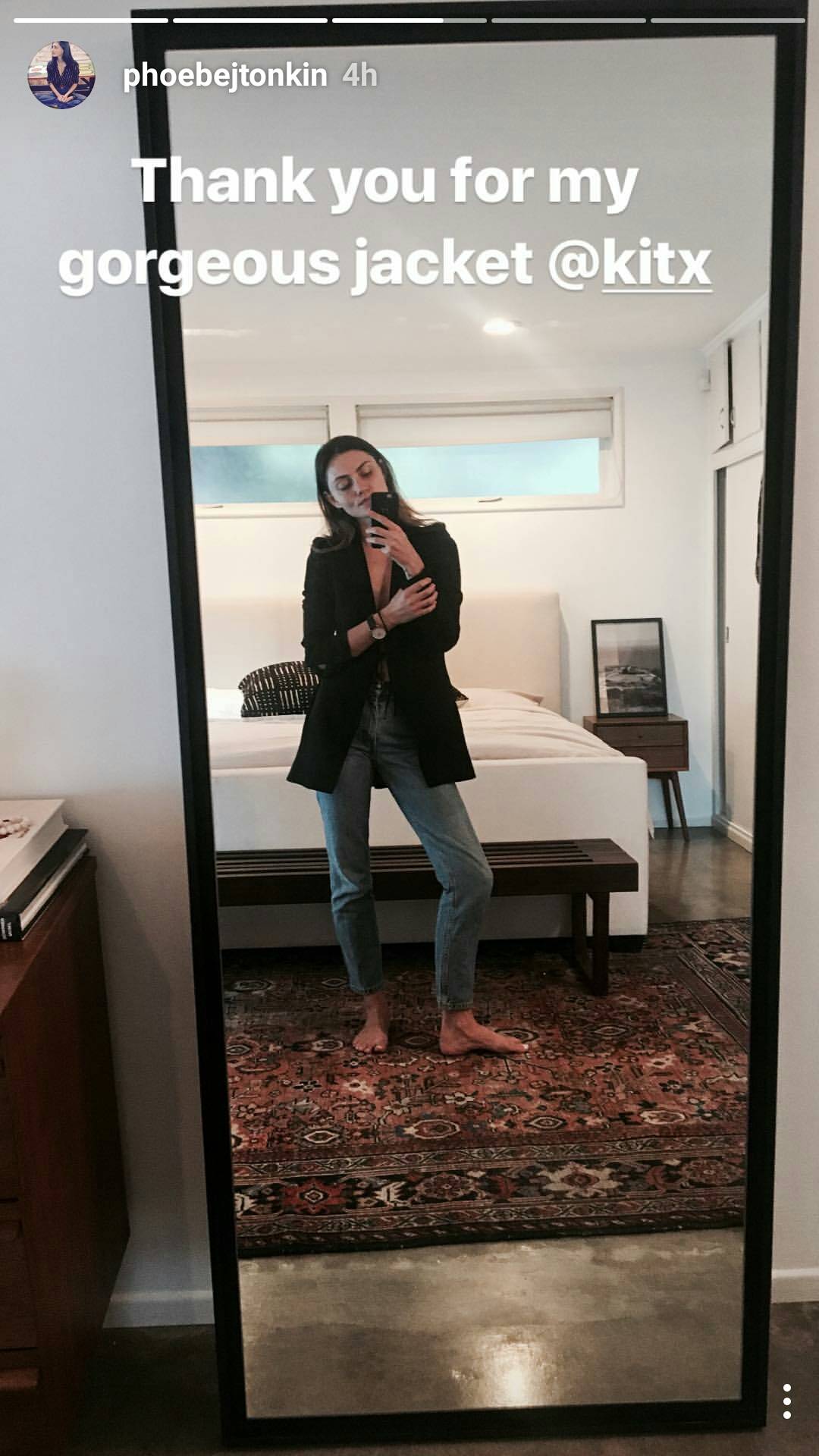 Jacket (from her Instagram) | Scrolller