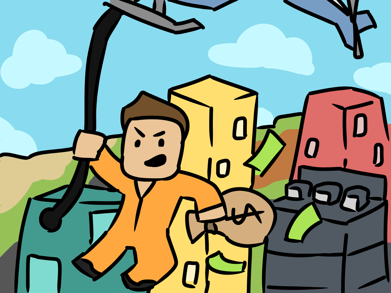 Jailbreak fanart I made out of boredom | Scrolller