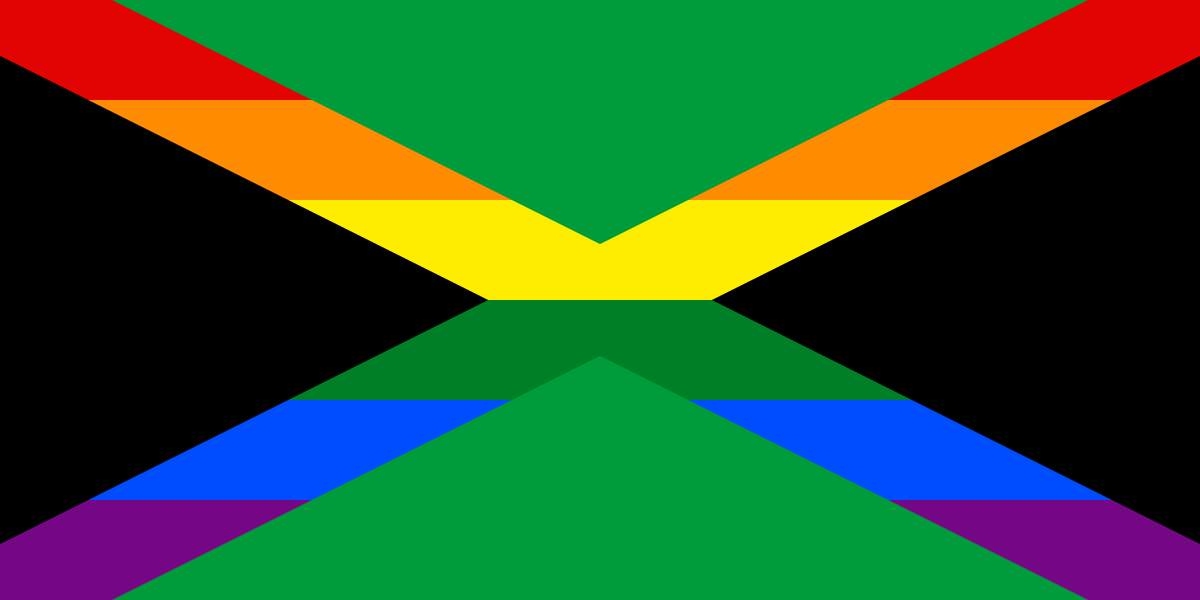 Jamaica LGBT Pride Flag | Scrolller