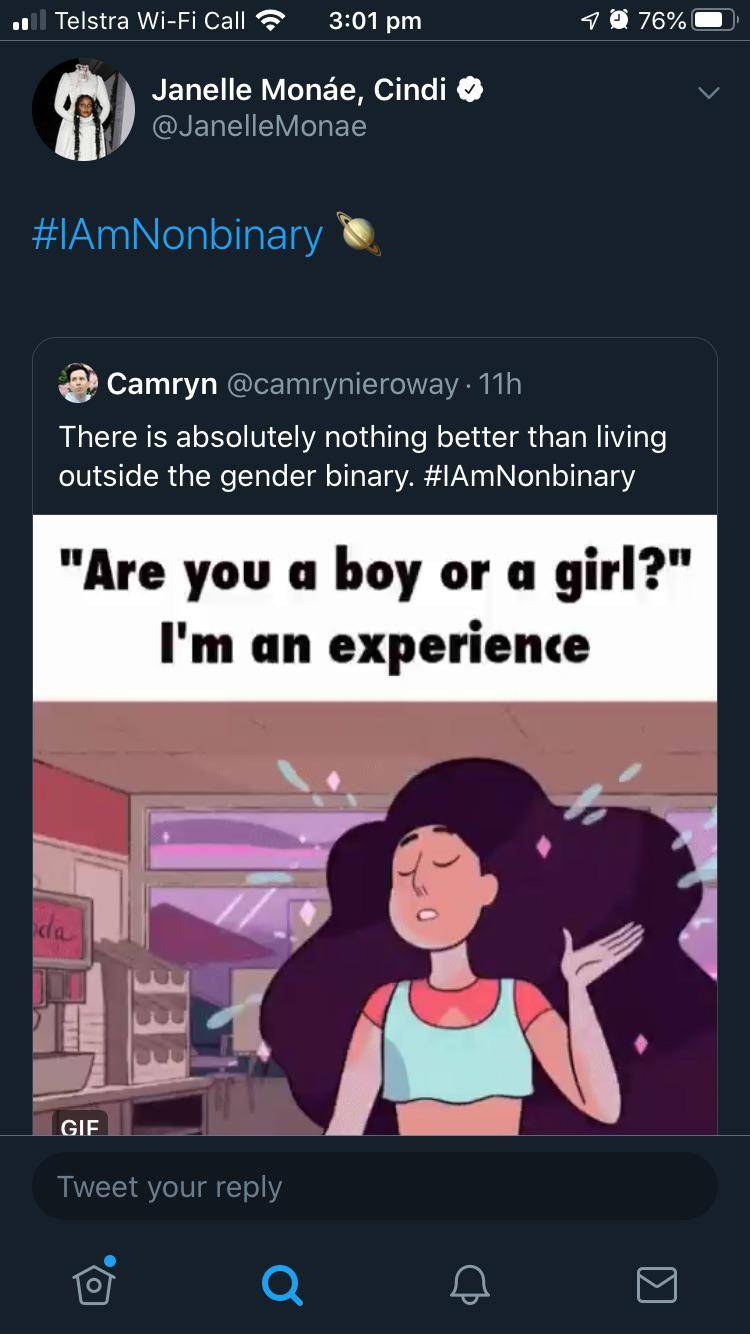 Janelle Monaé came out as Nonbinary!! | Scrolller