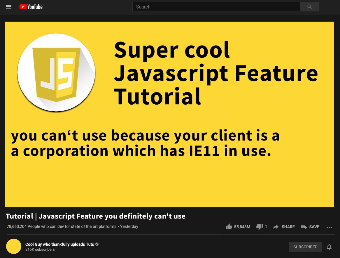 Javascript Tutorials be like | Scrolller
