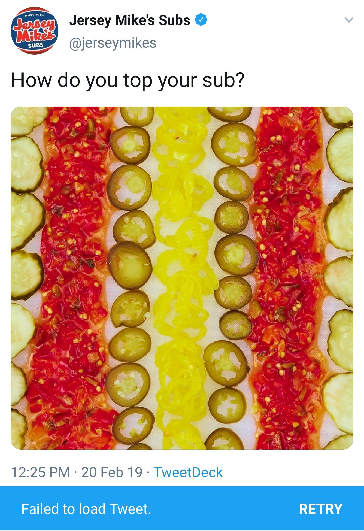 Jersey Mike's asking the important questions | Scrolller