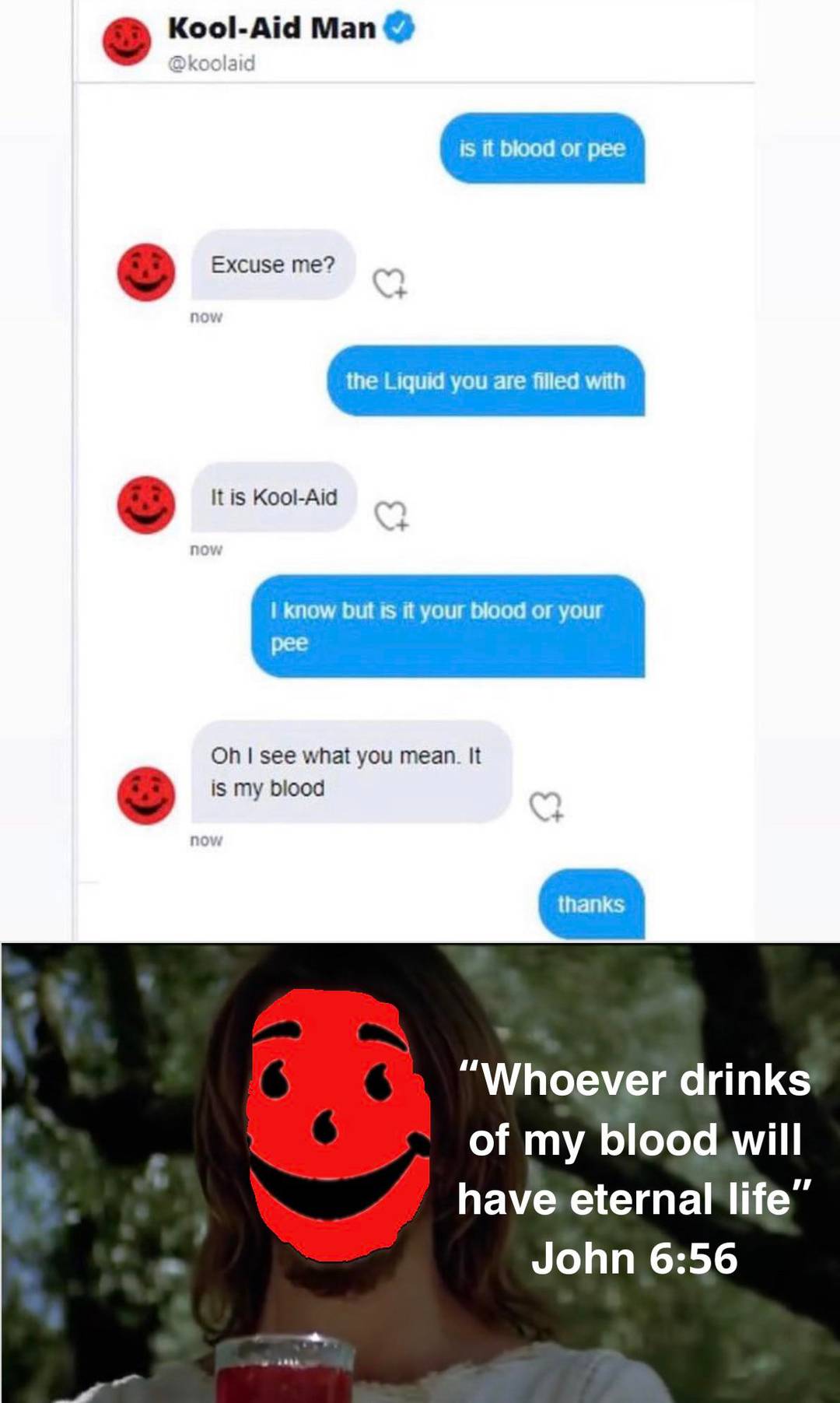 Jesus “Kool-aid” Christ | Scrolller
