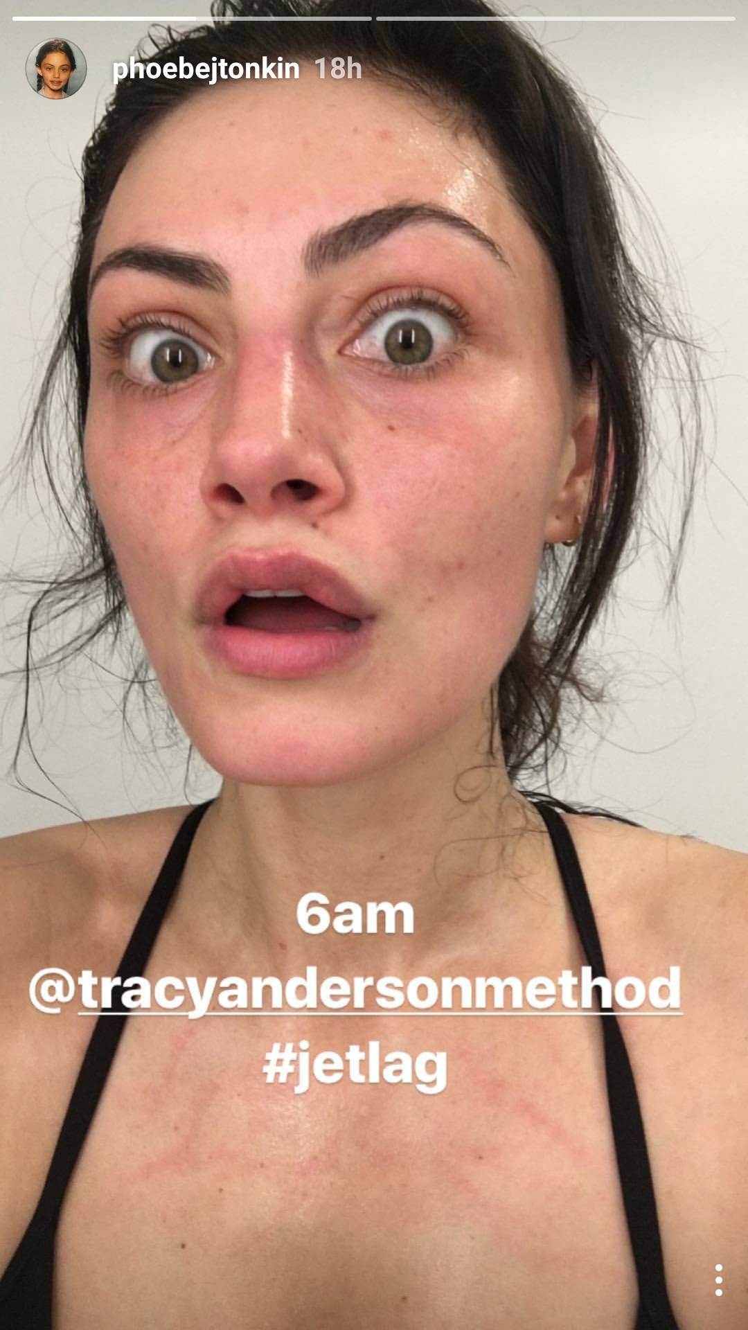 Jetlag (from her Instagram) | Scrolller