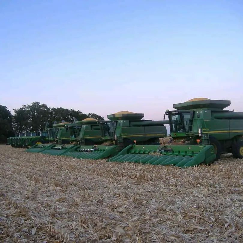 John Deere corn harvesting. | Scrolller