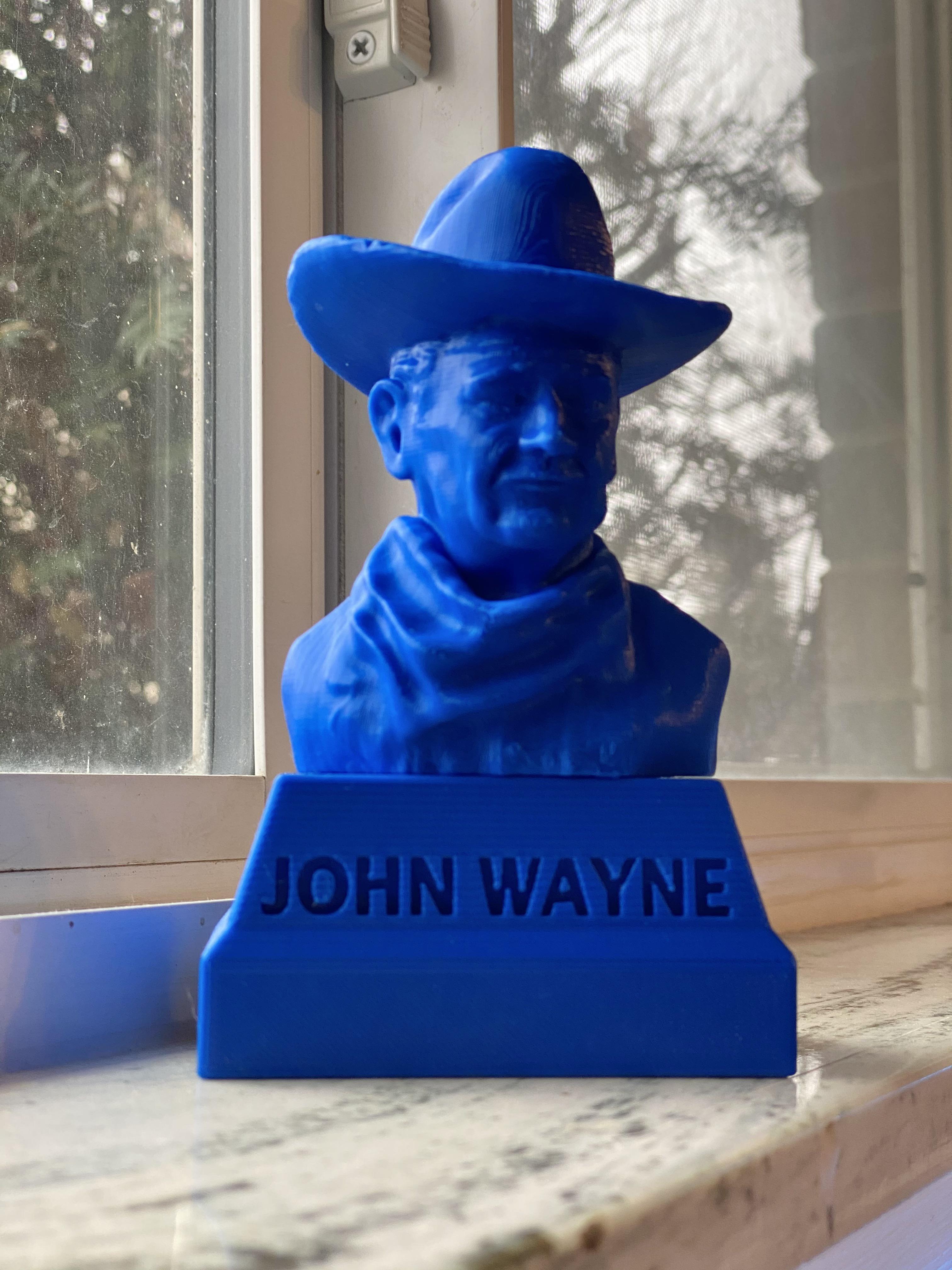 John Wayne bust | Scrolller