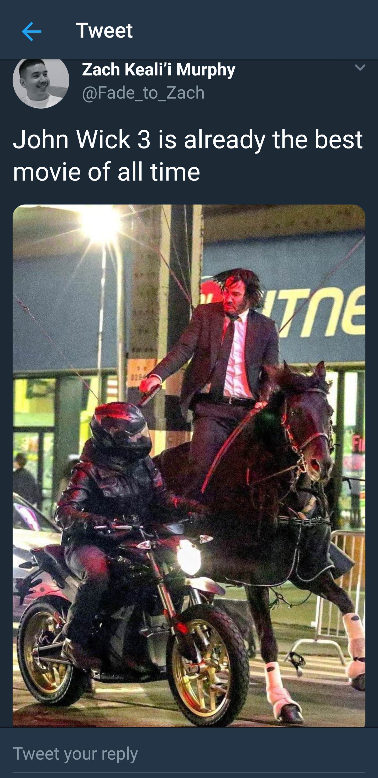 John Wick 3 new image! | Scrolller