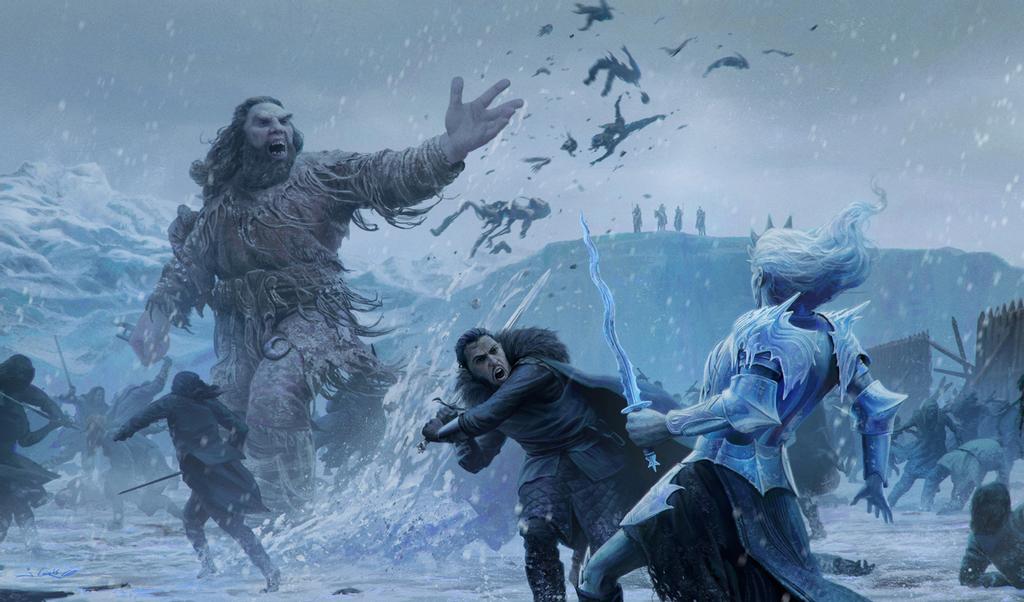 Jon Snow vs White Walker by Joshua Cairós | Scrolller