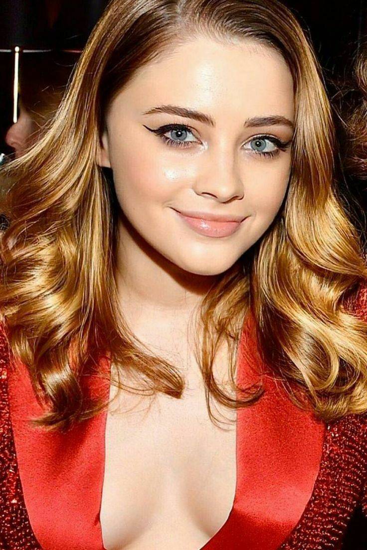 Josephine Langford absolutely rocks red. | Scrolller