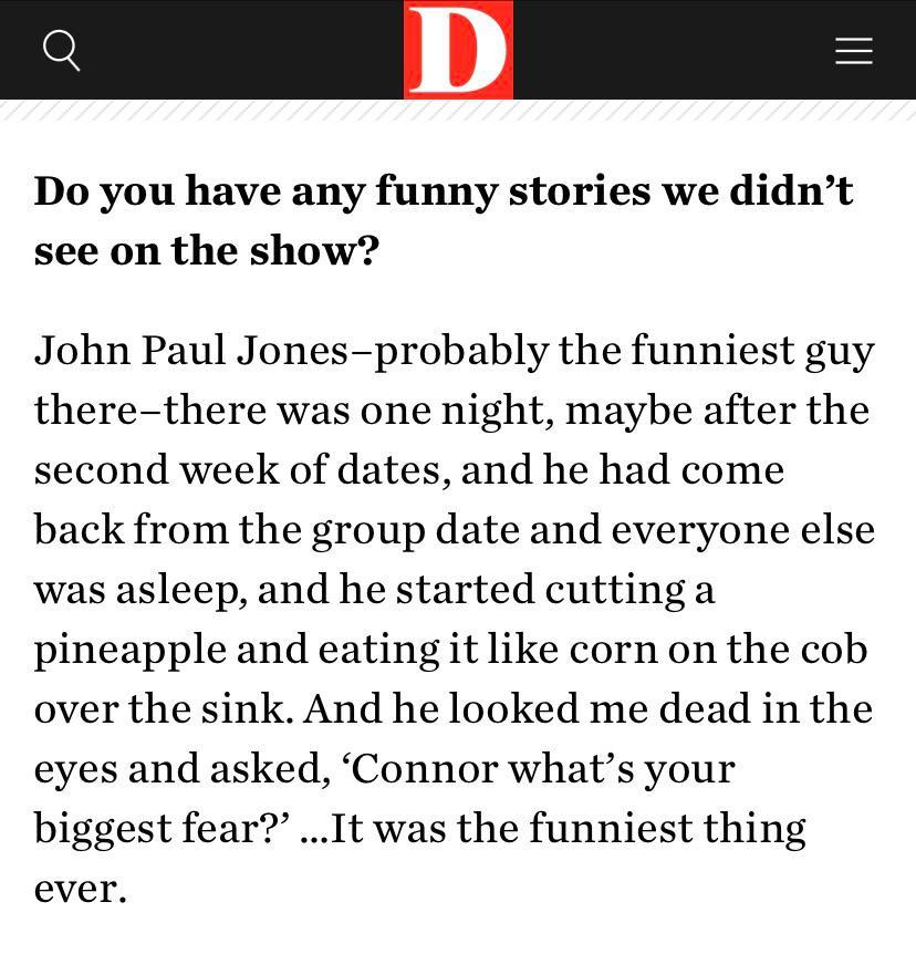 JPJ story from an interview with Connor S. | Scrolller