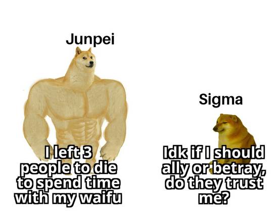 Junpei is a certified Chad | Scrolller