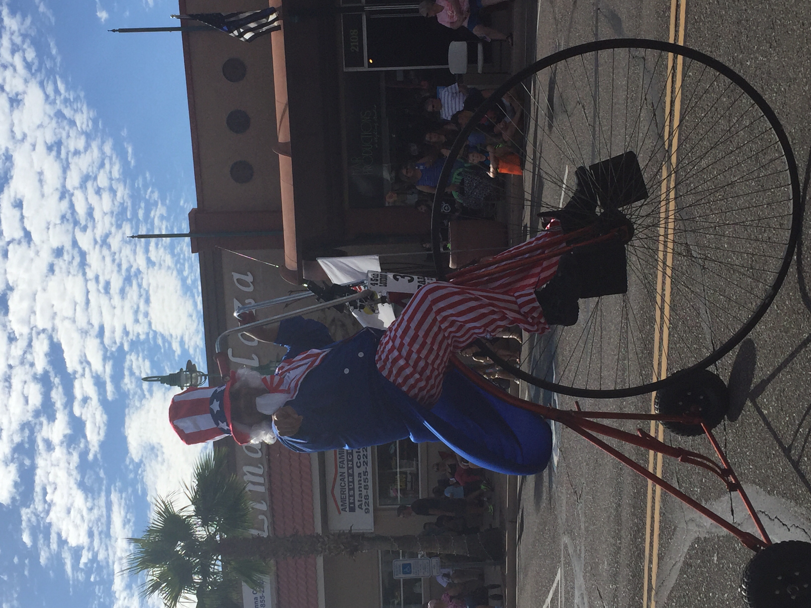 Just a Kyle dressed as Uncle Sam in a parade | Scrolller