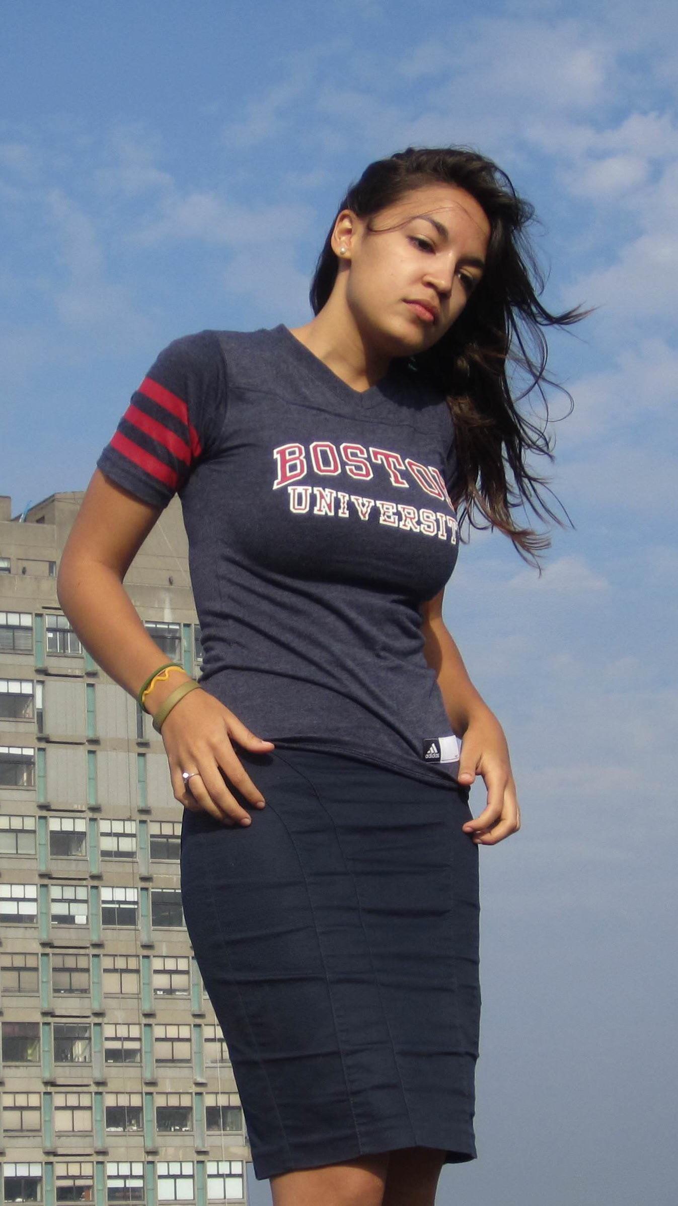 AOC's incredible body, looking ready to fuck | Scrolller