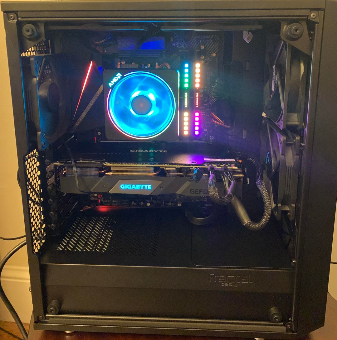 Just completed my first build! Ryzen 3700X, RTX 2080 Super! | Scrolller