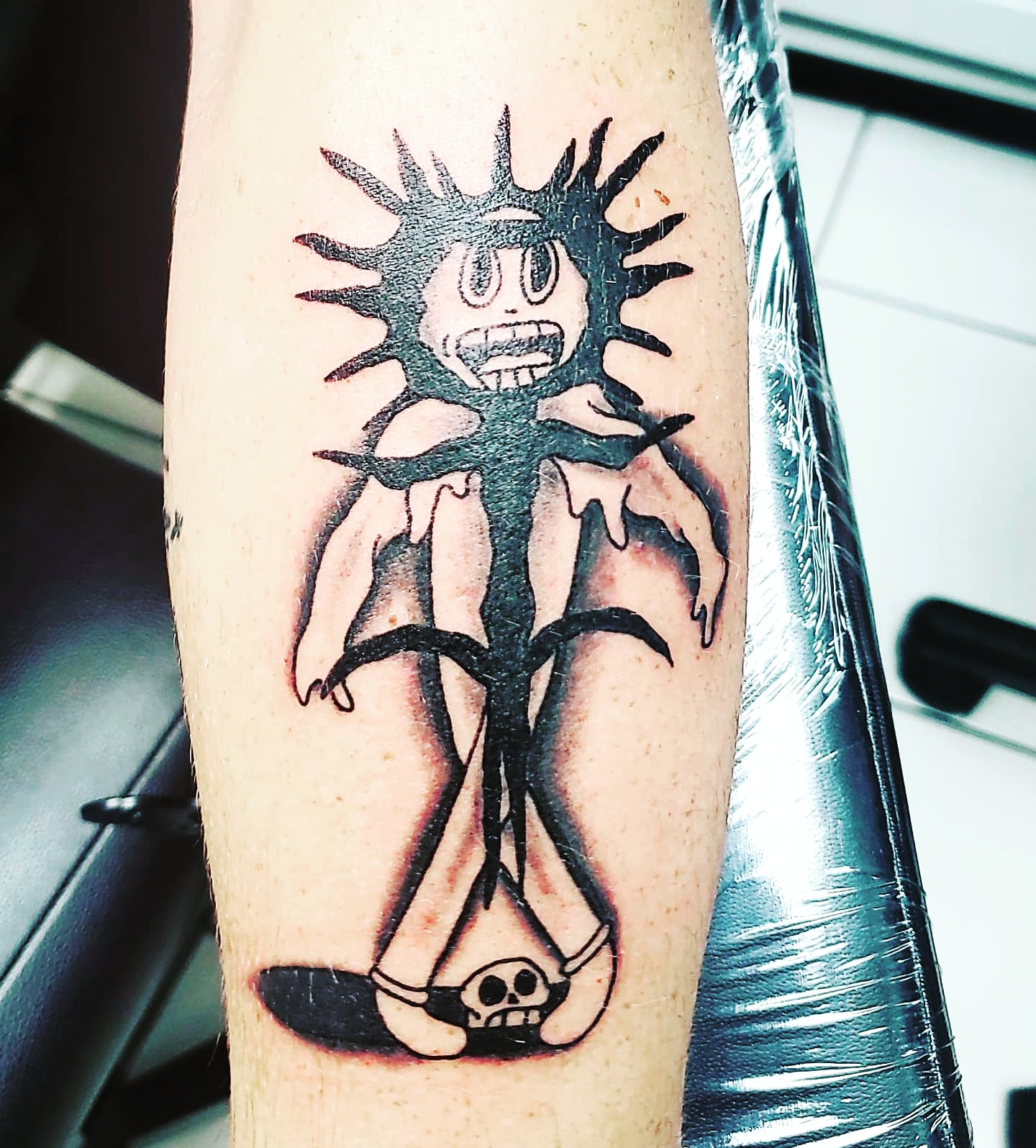 Just got my Ghostmane / Koko The Clown tattoo 😌☺️ | Scrolller