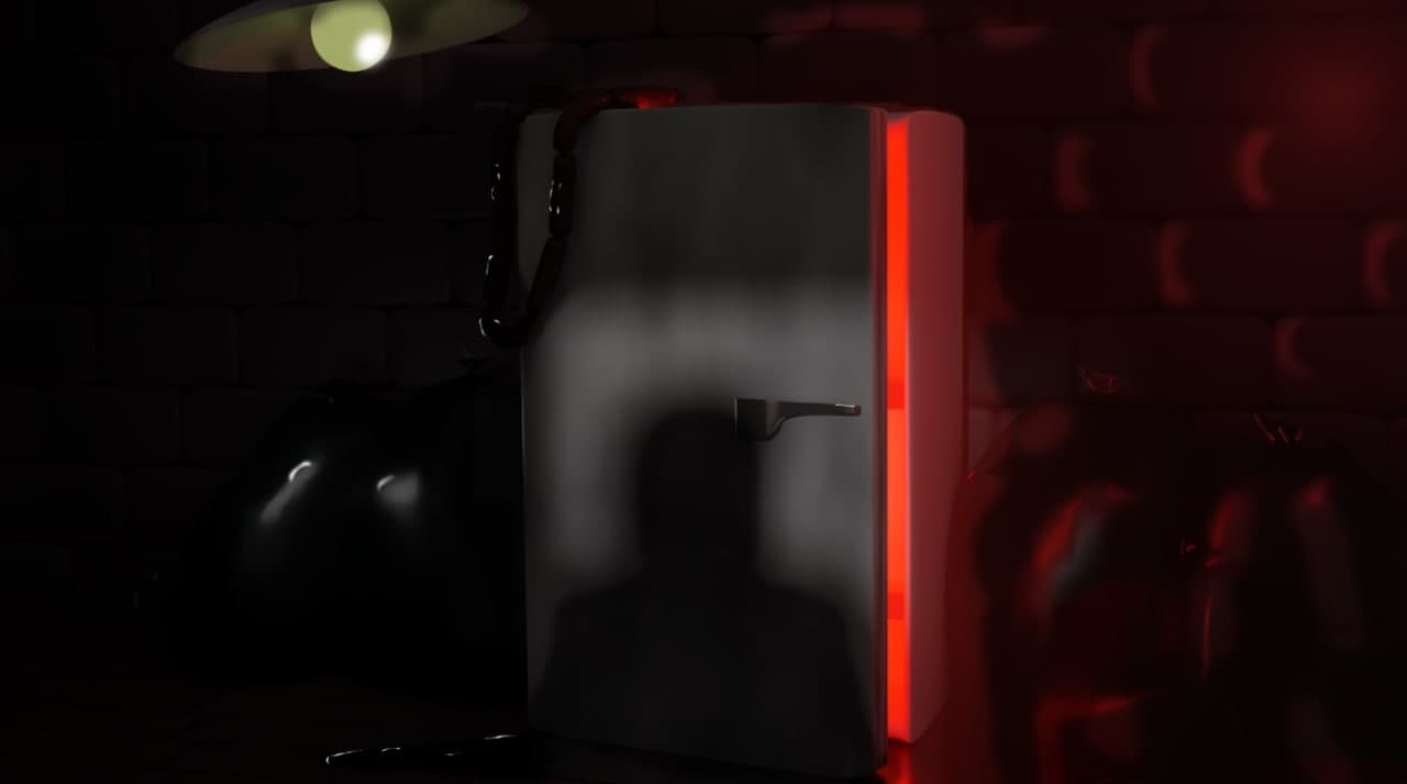 Just grabbing a bite out of the basement freezer, nbd | Scrolller