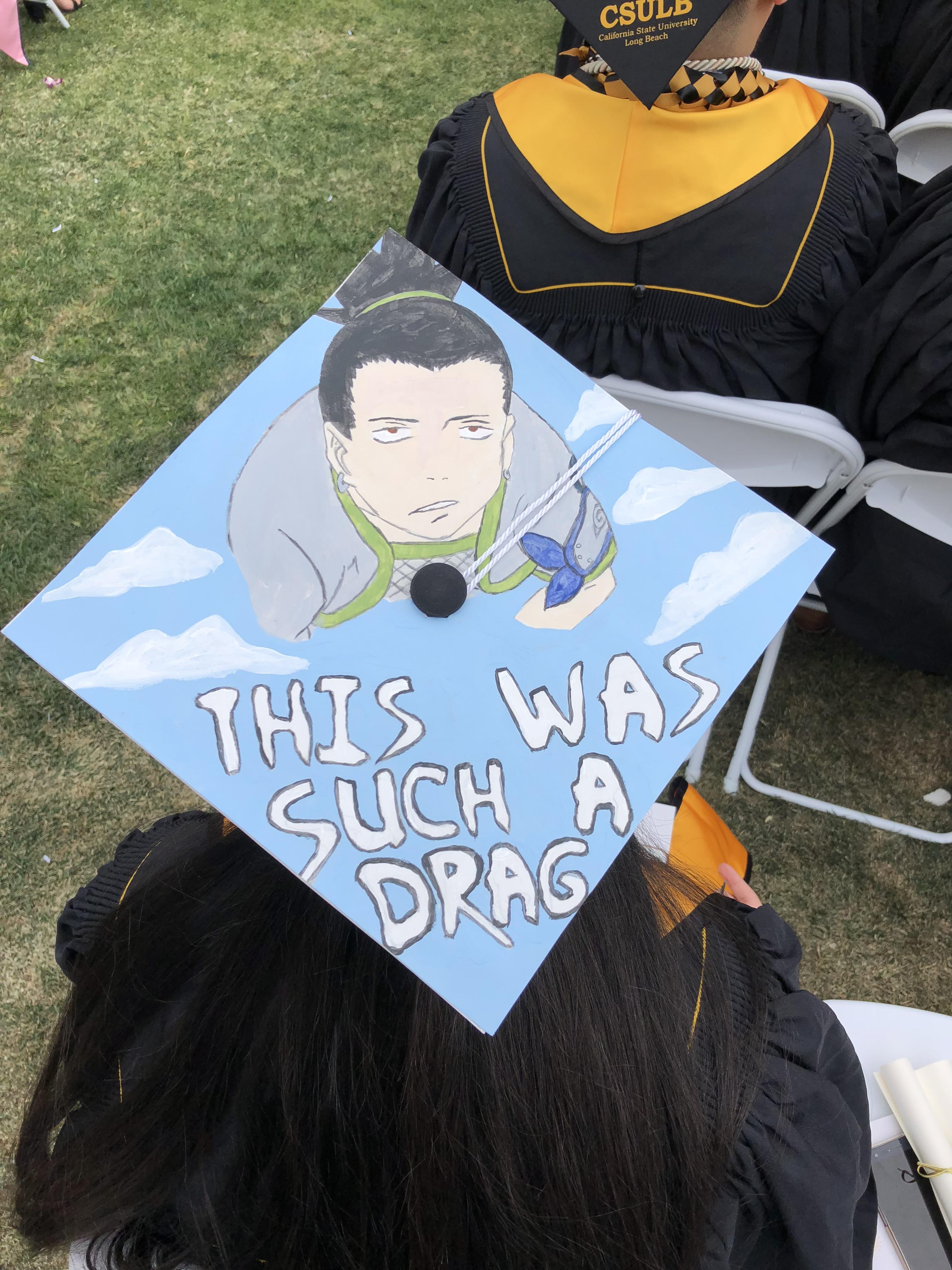 Just graduated and this girl in front of me had an awesome cap that I had to share! | Scrolller