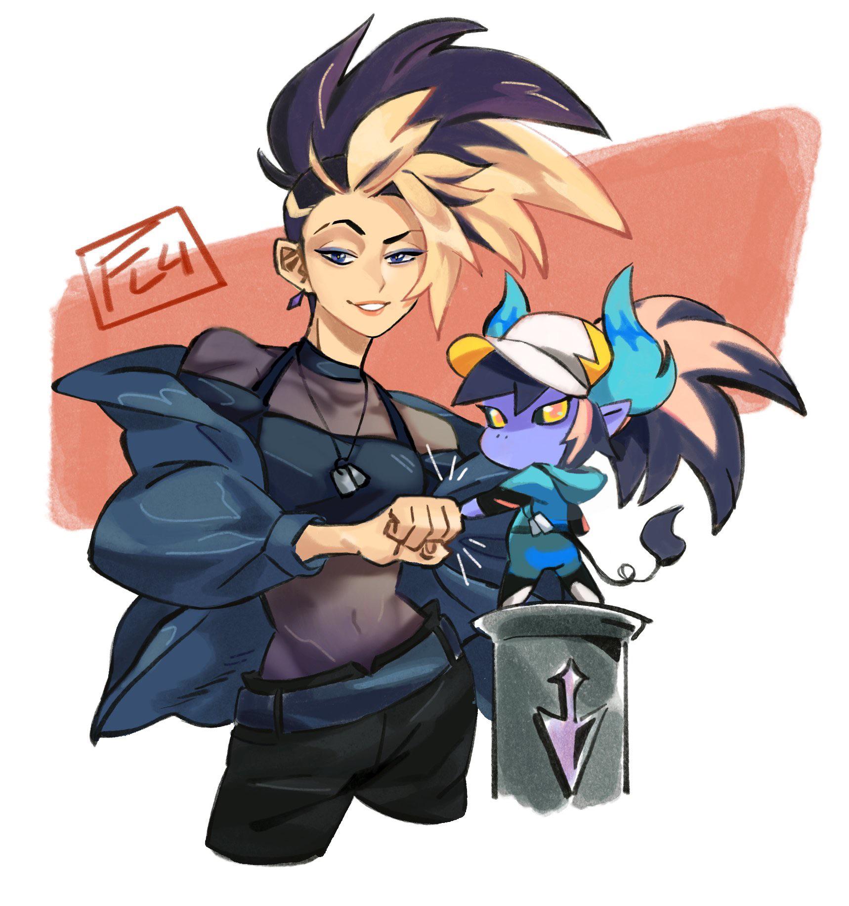 K/DA Akali/Ossia Commission | Scrolller