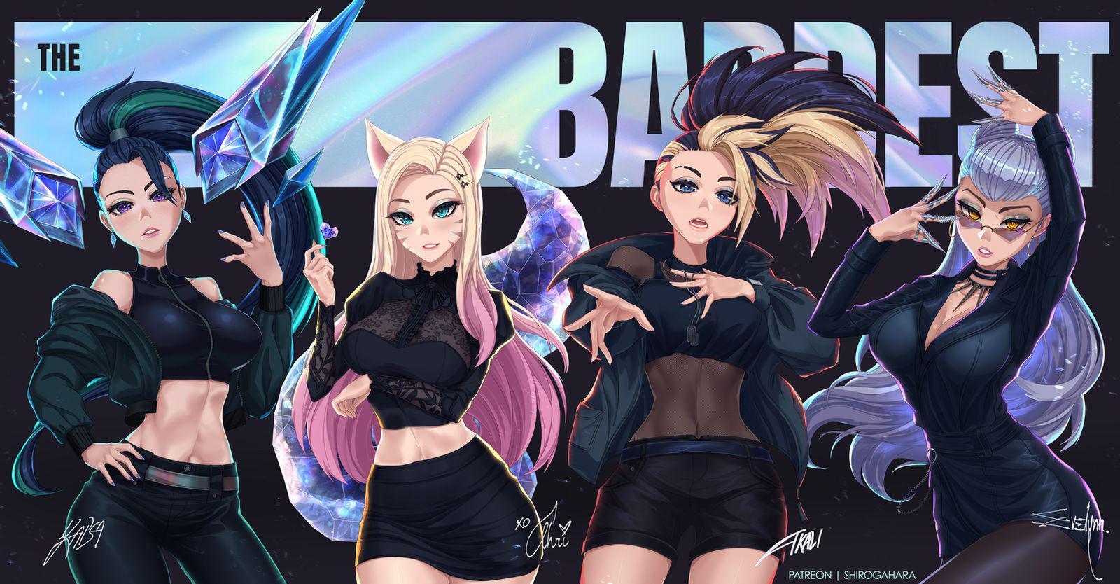 K/DA The Baddest - Fan Art | Scrolller
