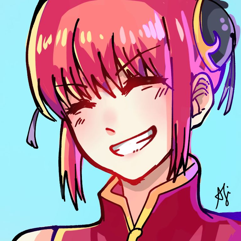 Kagura Smiling | Scrolller