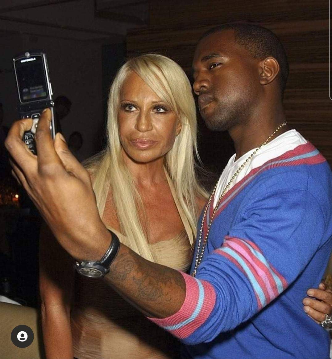 Kanye taking the first ever selfie (2005, colorized) | Scrolller