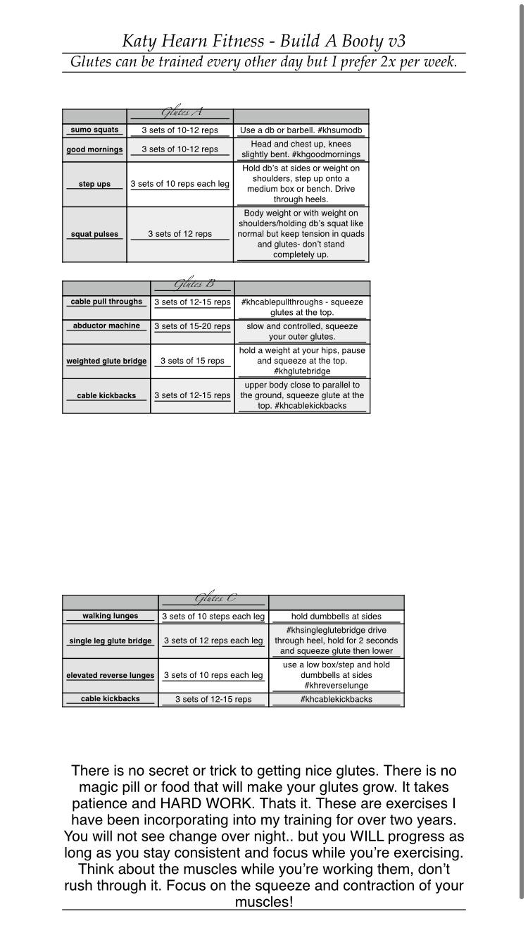 Katy Hearn - build a booty gym version! | Scrolller