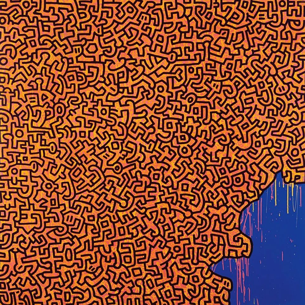 Keith Haring - Brazil (1989) | Scrolller