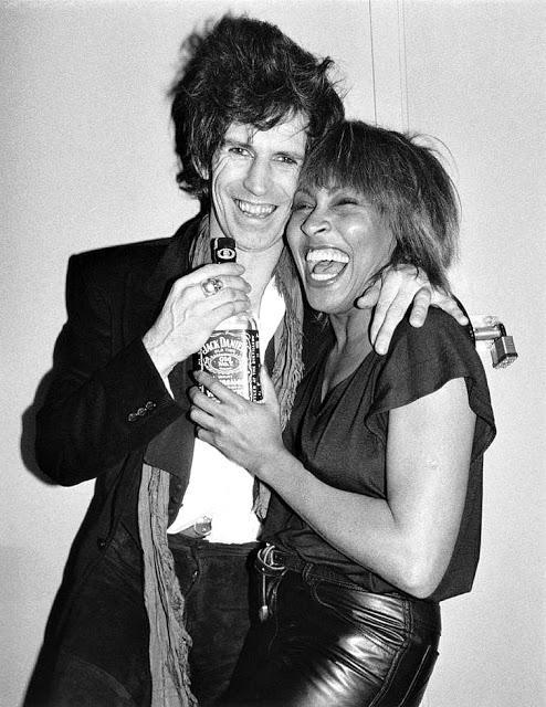 Keith Richards and Tina Turner 1983 | Scrolller