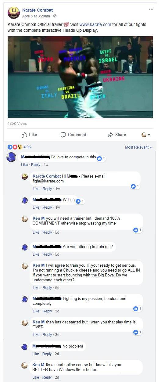 Ken M on karate | Scrolller