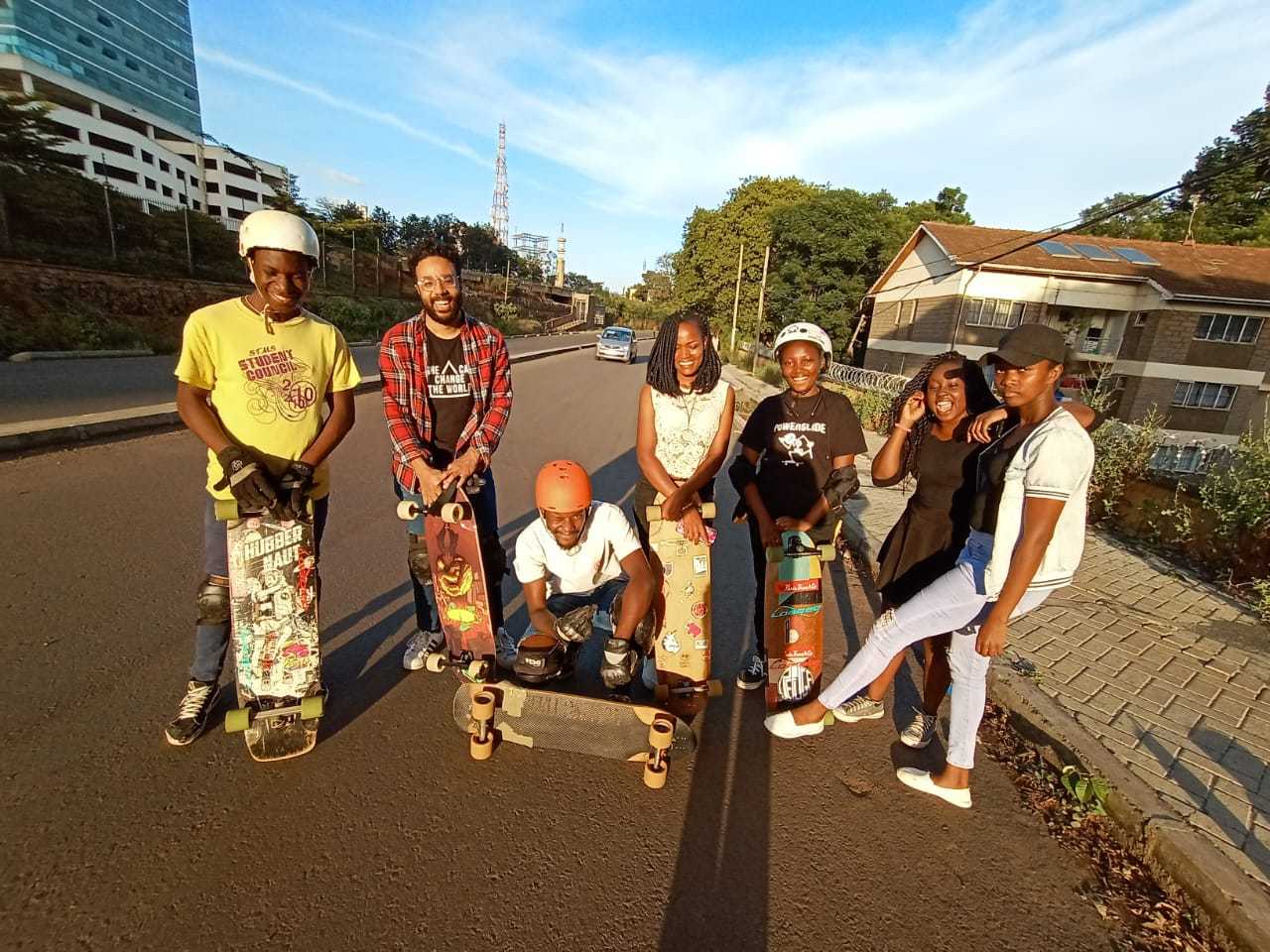 Kenyan crew out in full force for a fun skate weekend! | Scrolller