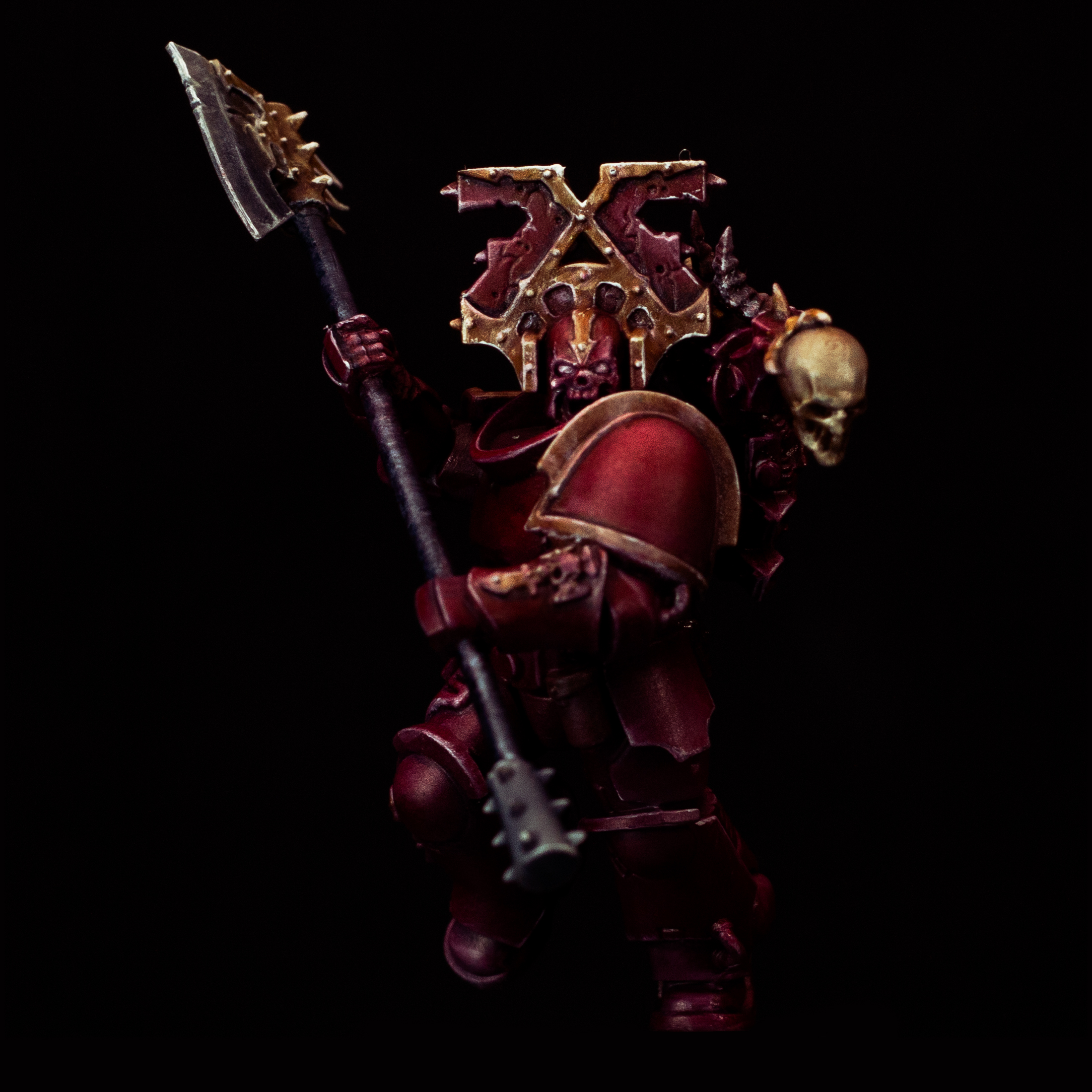 Khorne Berzerker Conversion With Two Handed Axe | Scrolller