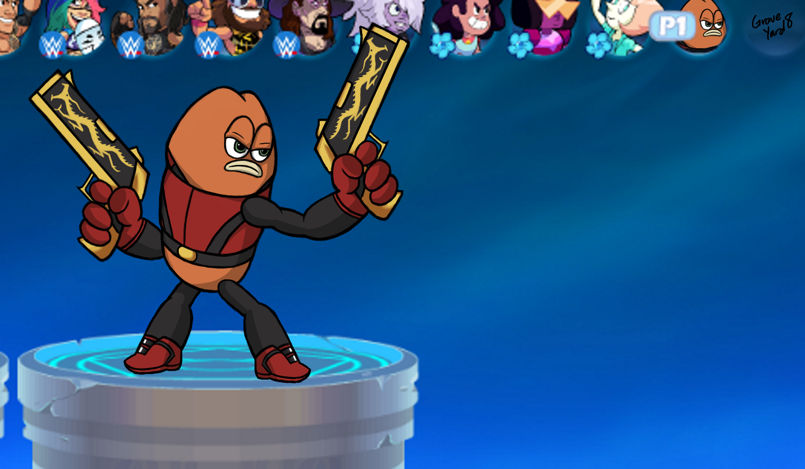 Killer bean enters brawlhalla | Scrolller