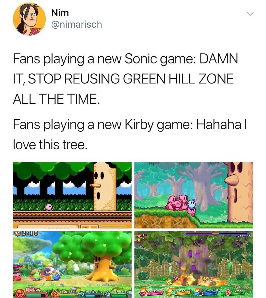 Kirby fans know what's good | Scrolller