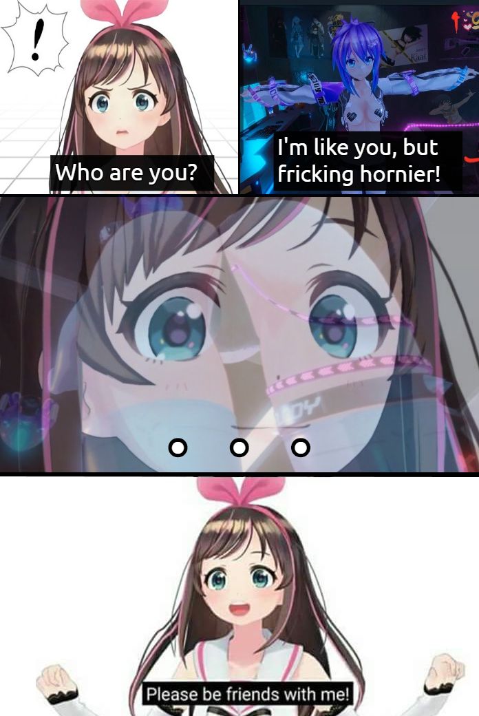 Kizuna being corrupted | Scrolller