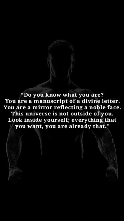 Know your potential ~ Rumi [415×739] | Scrolller