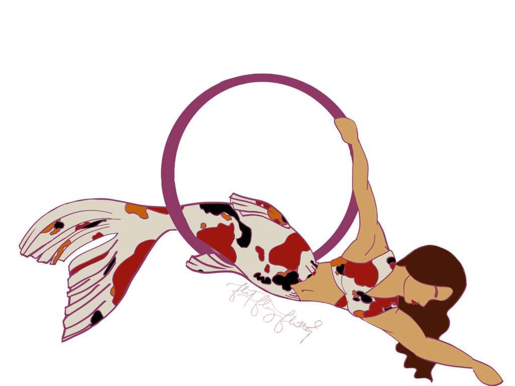 Koi Mermaid for MerMay! | Scrolller