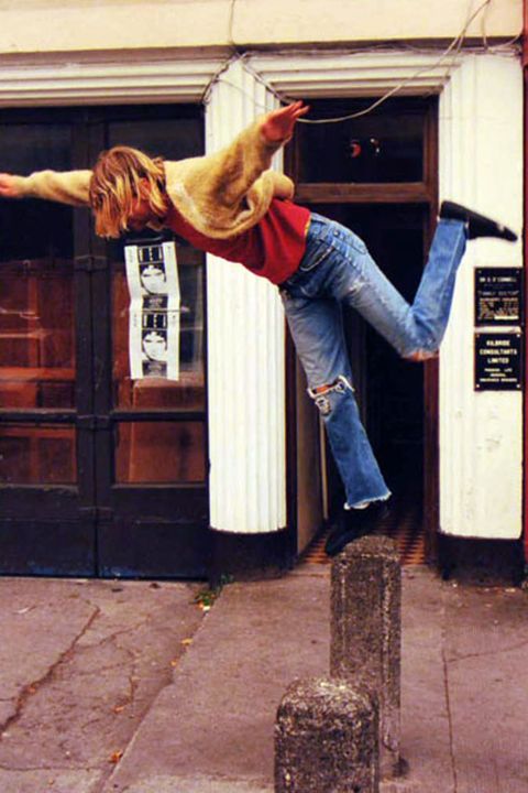 Kurt Cobain. 1990s. | Scrolller