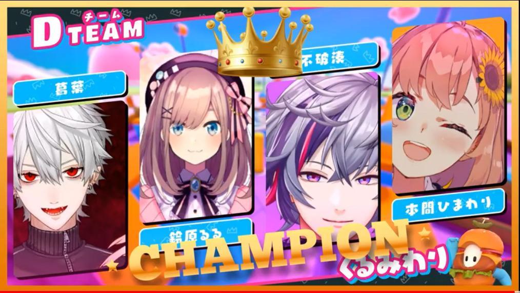 Kurumiwari wins the Vtuber fall guys party! | Scrolller