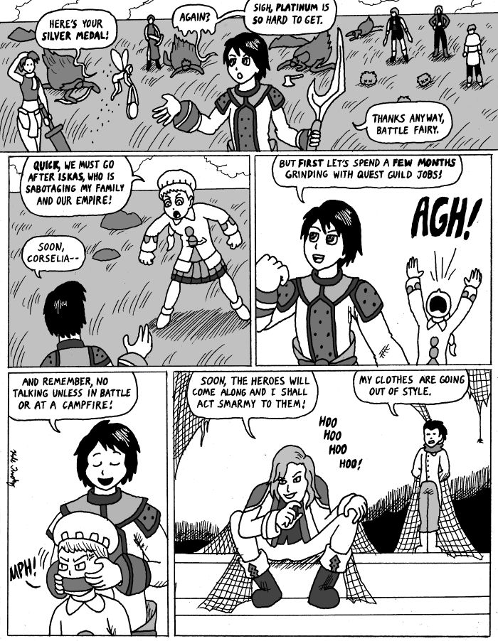 Kyril's Priorities, a Suikoden Tactics fancomic. | Scrolller